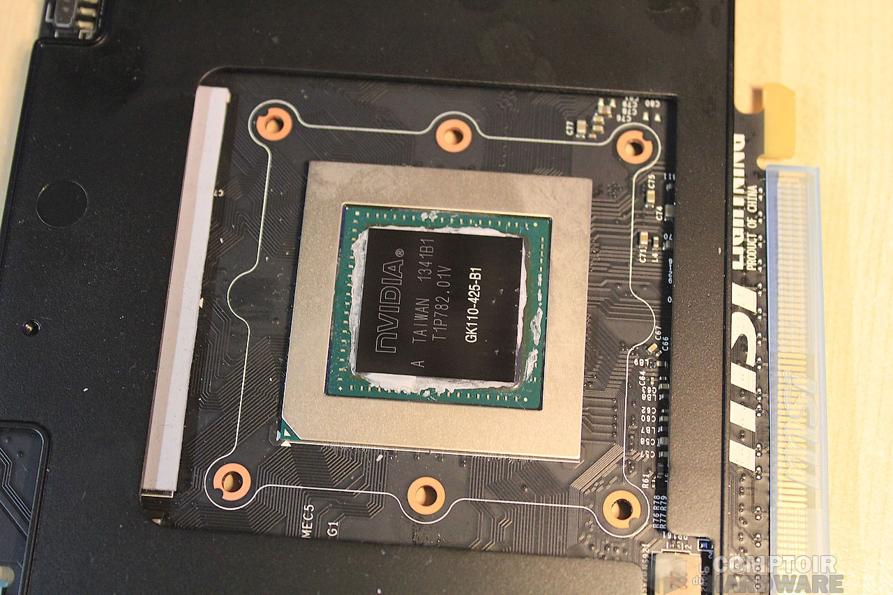 MSI GTX 780 Ti Lightning : un monstre pour l'overclocking - Le comptoir ...