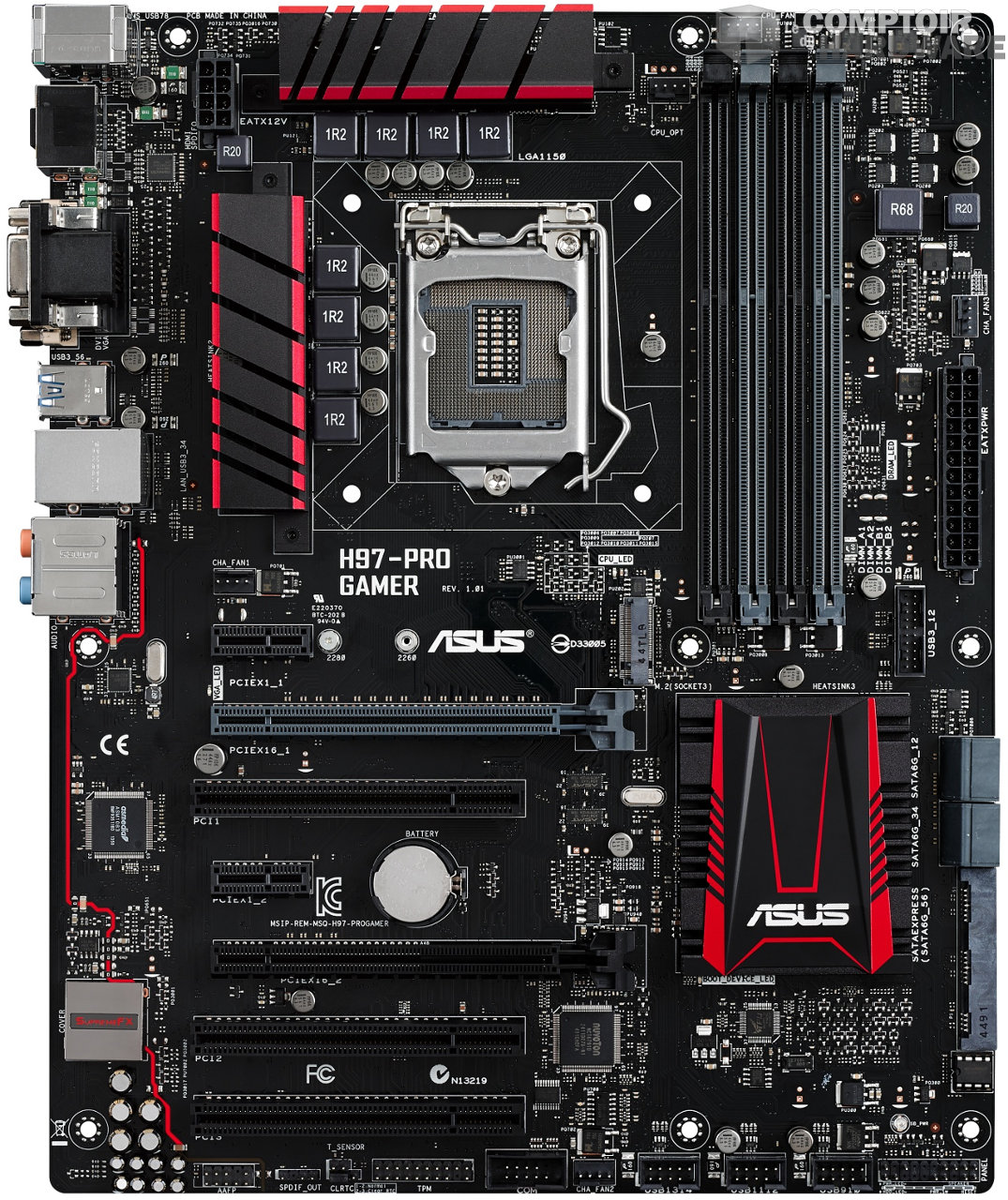 ASUS dévoile la H97-Pro Gamer, c'est que ça manquait - Le comptoir du ...