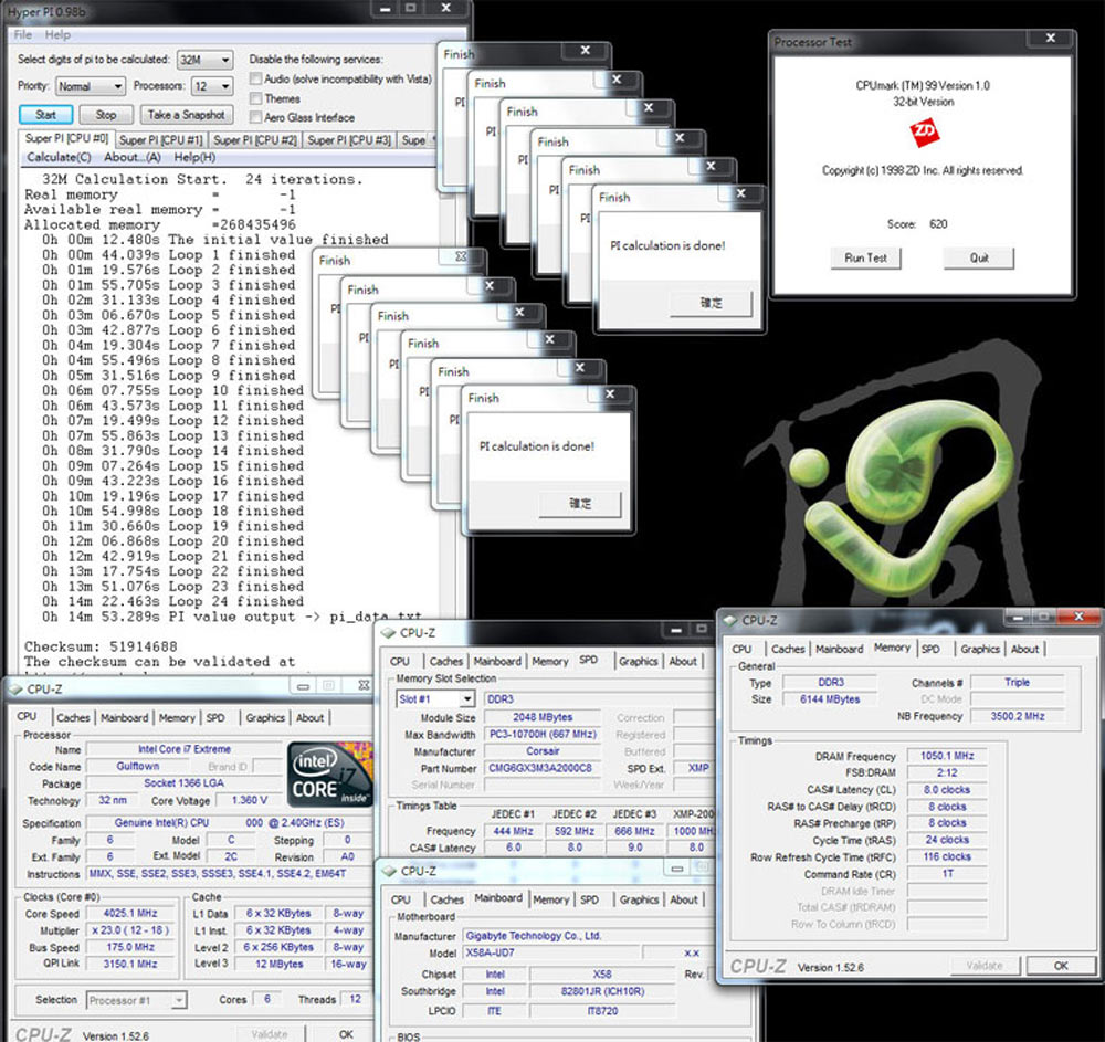 Un sample Gulftown à 4 GHz - Le comptoir du hardware