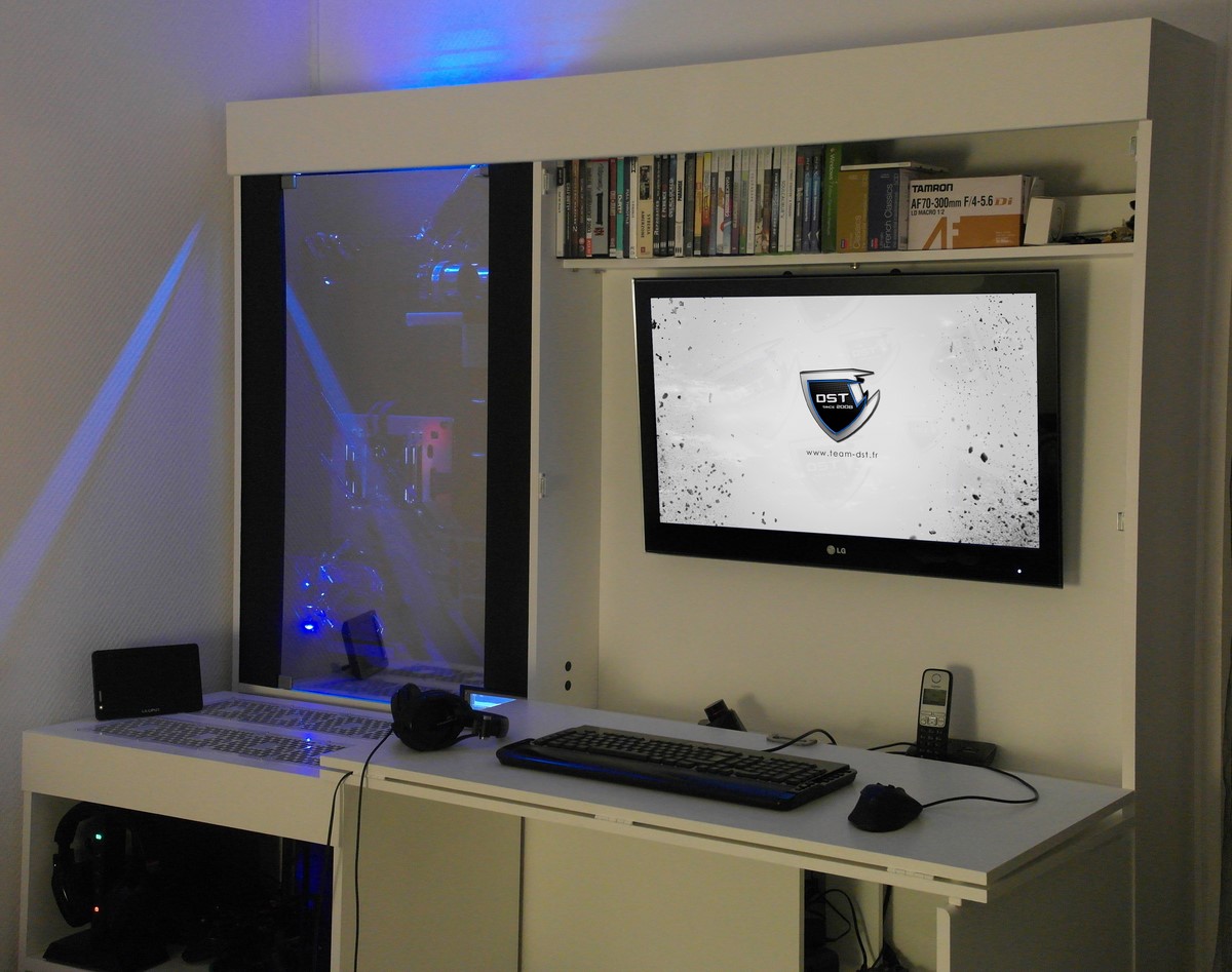 Modding • Olive01 - Another PC in the wall - Le comptoir du hardware