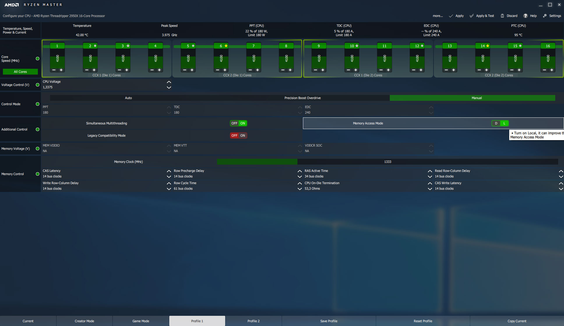 Test • AMD Ryzen Threadripper 2950X / 2990WX - Le comptoir du hardware