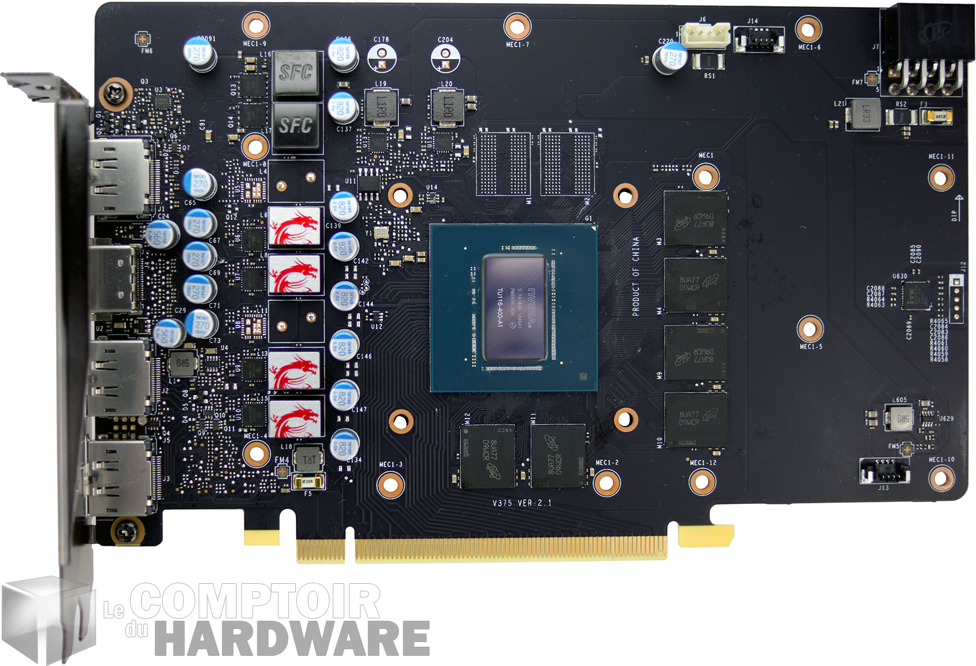 Test • NVIDIA GeFORCE GTX 1660 Ti - Le comptoir du hardware